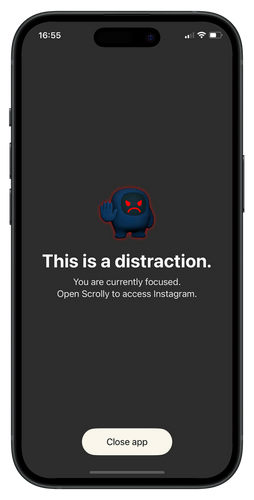 Scrolly - Your Screen Time Buddy | Scrolly